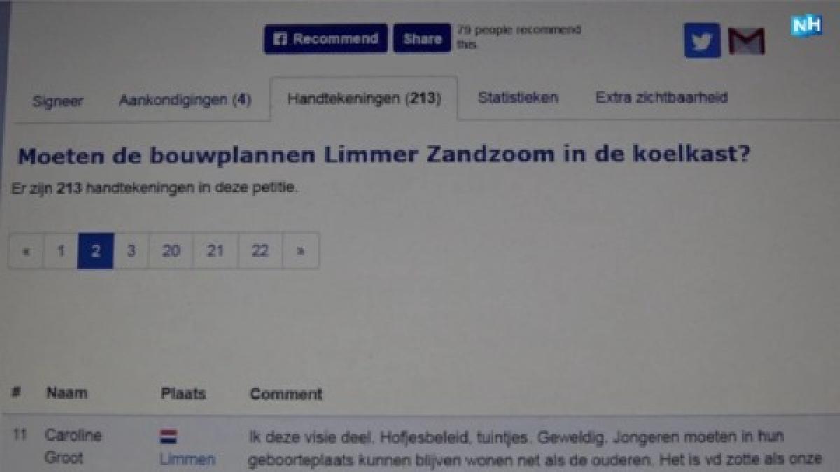 Zorgen om woningbouw Limmen: 'Woonbehoefte eigen inwoners wordt ...