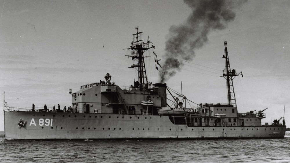 75 jaar D-day: Nederlandse Marineschepen 'The Terrible Twins' waren ...