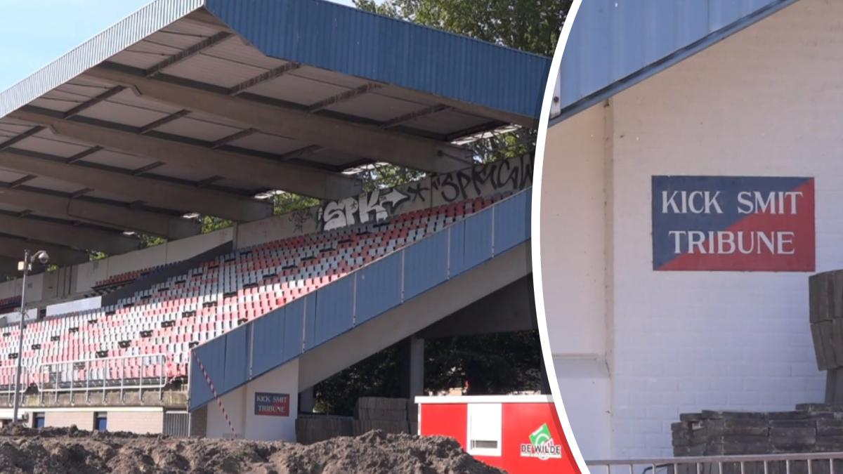 Borden van Kick Smit-tribune HFC Haarlem ontvreemd: "Hebben voor veel ...