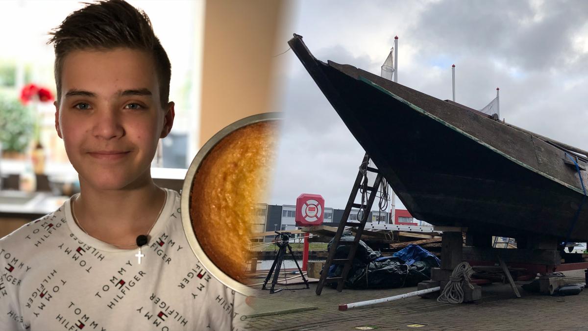Jasper (13) bakt zich suf om verroeste boot op te knappen: "Maken we ...