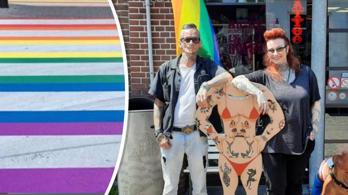 Tattoo-artist Saskia wil regenboogpad: "Al jaren komen jongeren bij mij ...