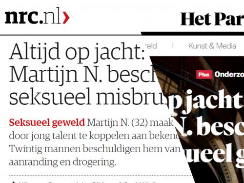 Doek valt voor Moam na seksueel misbruikschandaal directeur Martijn N ...