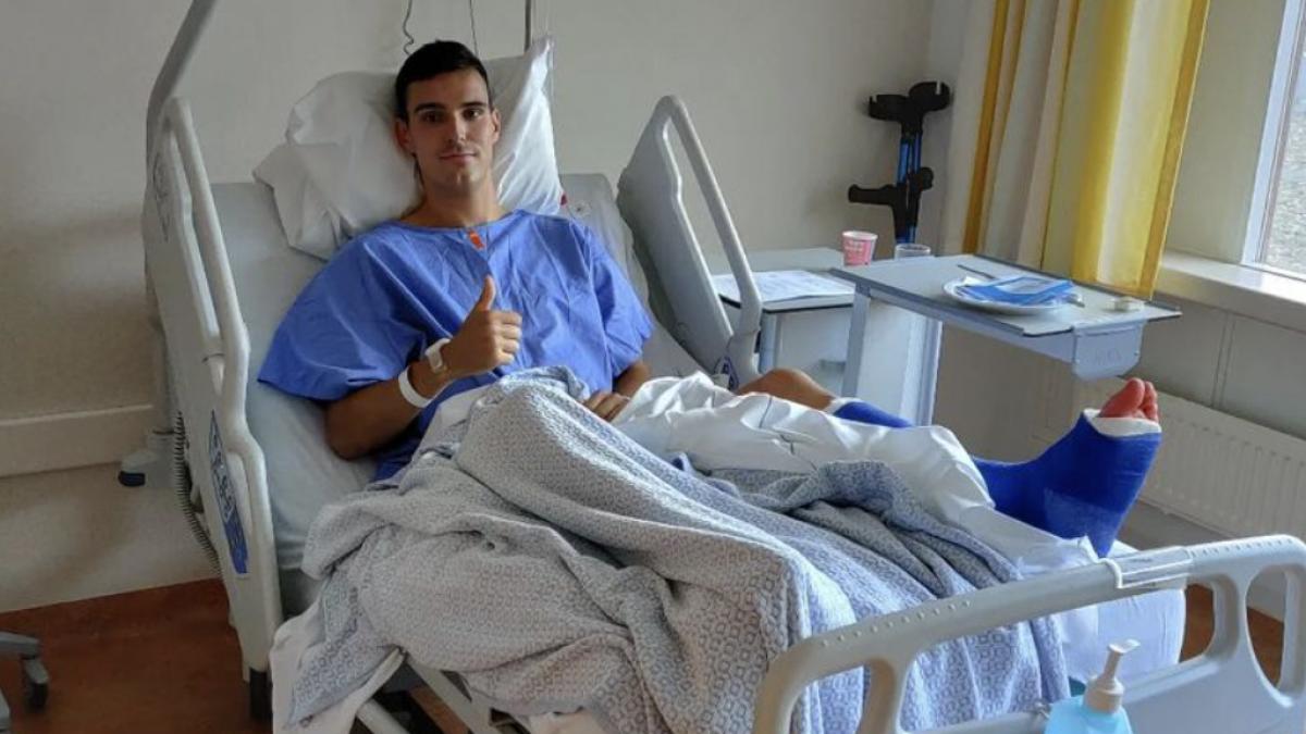 Einde outdoorseizoen voor Samuel Chapple; atleet succesvol geopereerd ...