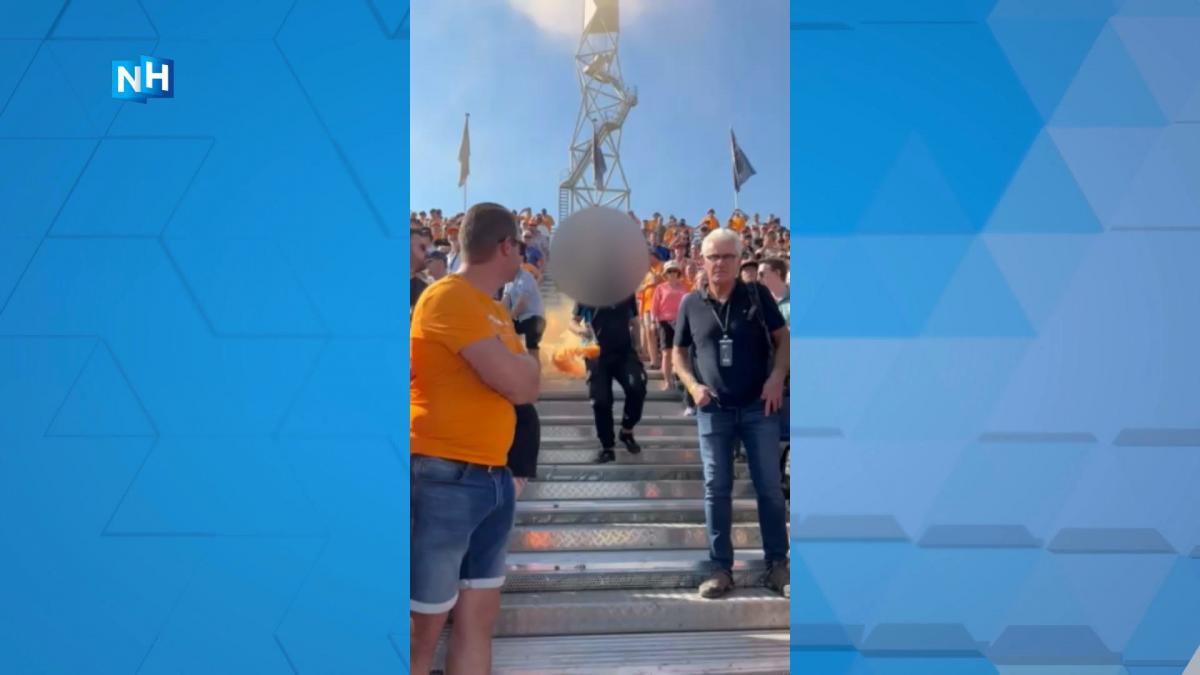 Purmerender filmt: rookbom Circuit Zandvoort gegooid door beveiliger