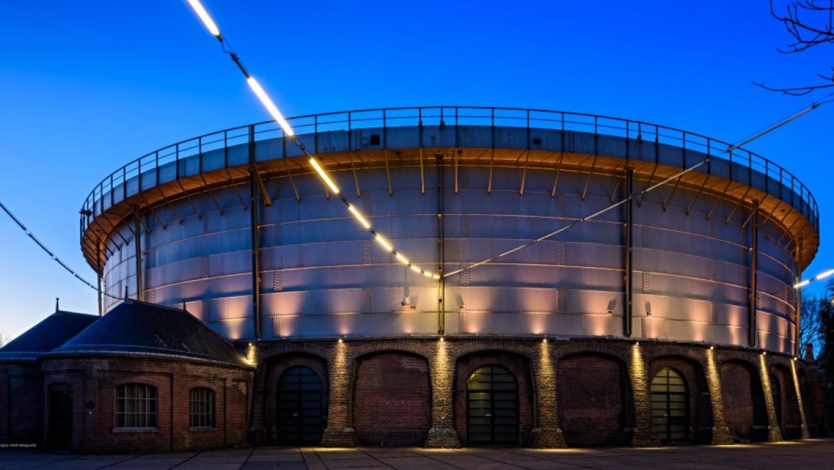 De Gashouder in Amsterdam draait over een paar weken zoveel mogelijk op ...