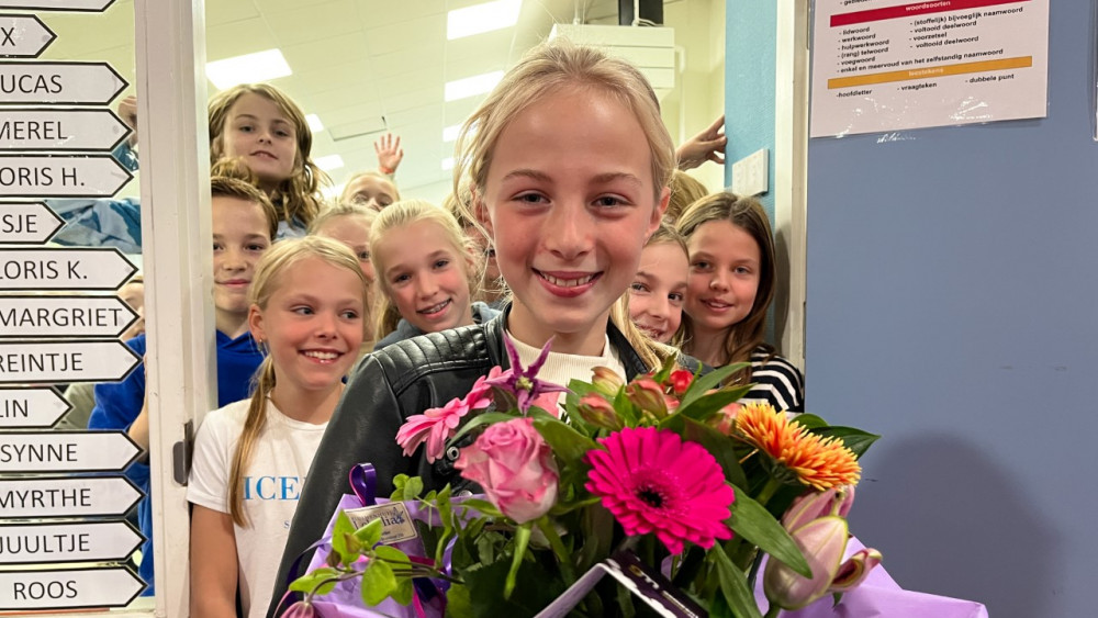 Tess uit Bussum heeft de allermooiste verjaar-dag: ze werd vandaag 11 ...