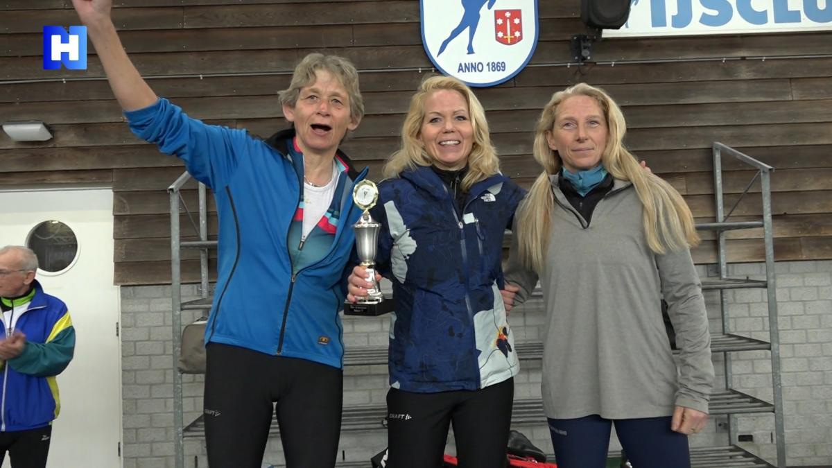 Josine Kroon is met 692 rondjes schaatsen de koningin van de Bert ...
