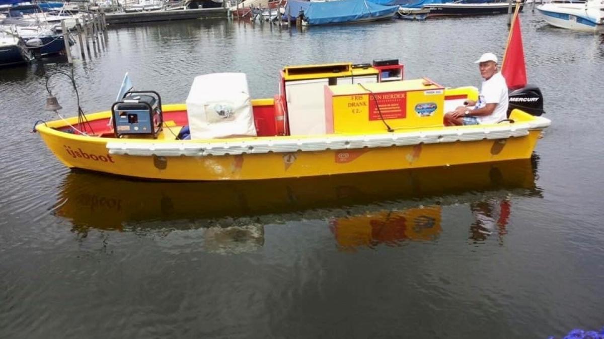 Gele ijsboot van overleden Ben Copier krijgt nieuw leven op Vinkeveense ...