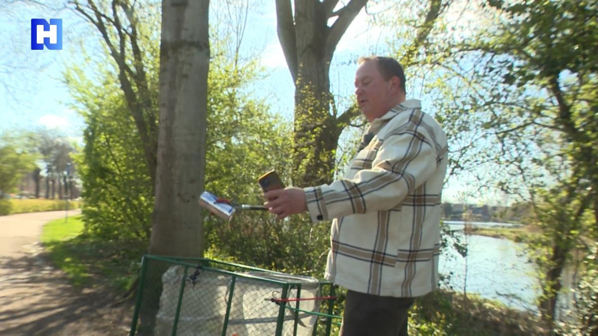 Dirk Groot verruilde zijn baan voor de strijd tegen zwerfafval en met ...