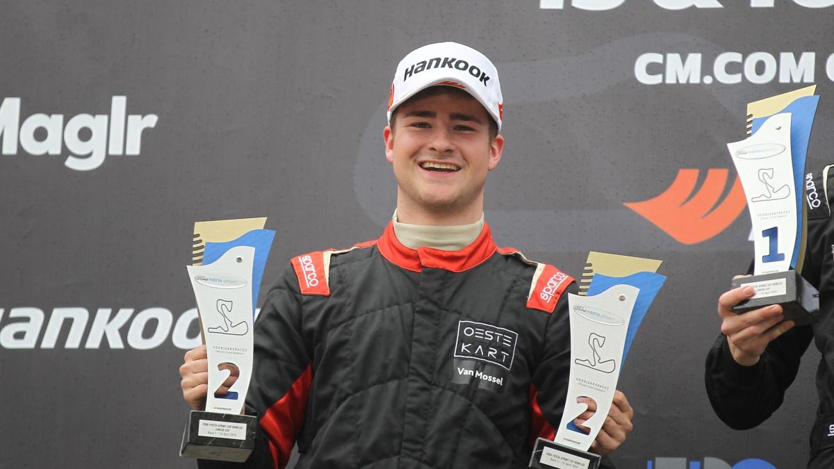 Podiumplaats voor Calvin de Groot uit Hoorn bij debuut op Zandvoort ...