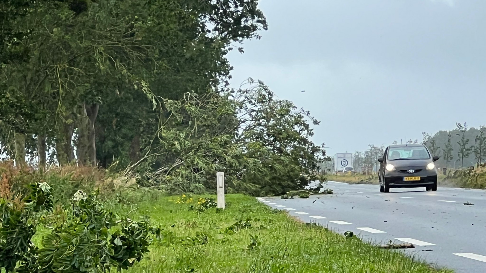 Storm Poly raast over West-Friesland, hoogtepunt lijkt voorbij - NH Nieuws