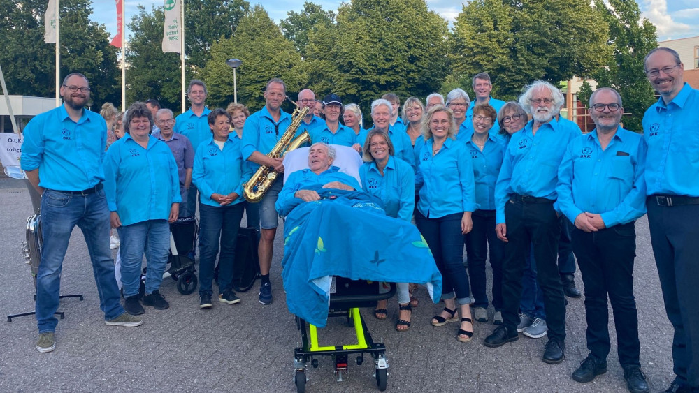 Oostwouder Kees geniet nog één keer van zijn geliefde fanfare - NH Nieuws