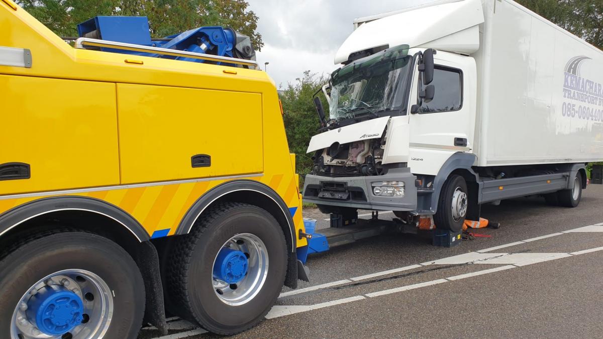 Ongeluk met vrachtwagens op beruchte N247 zorgt voor vertraging - NH Nieuws