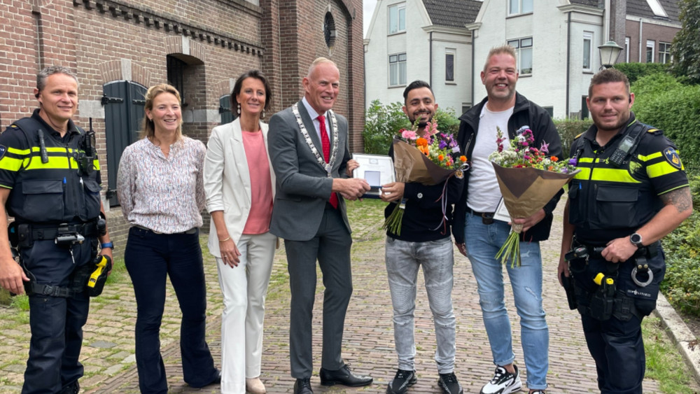 Mouaz en Reindert krijgen een bronzen medaille