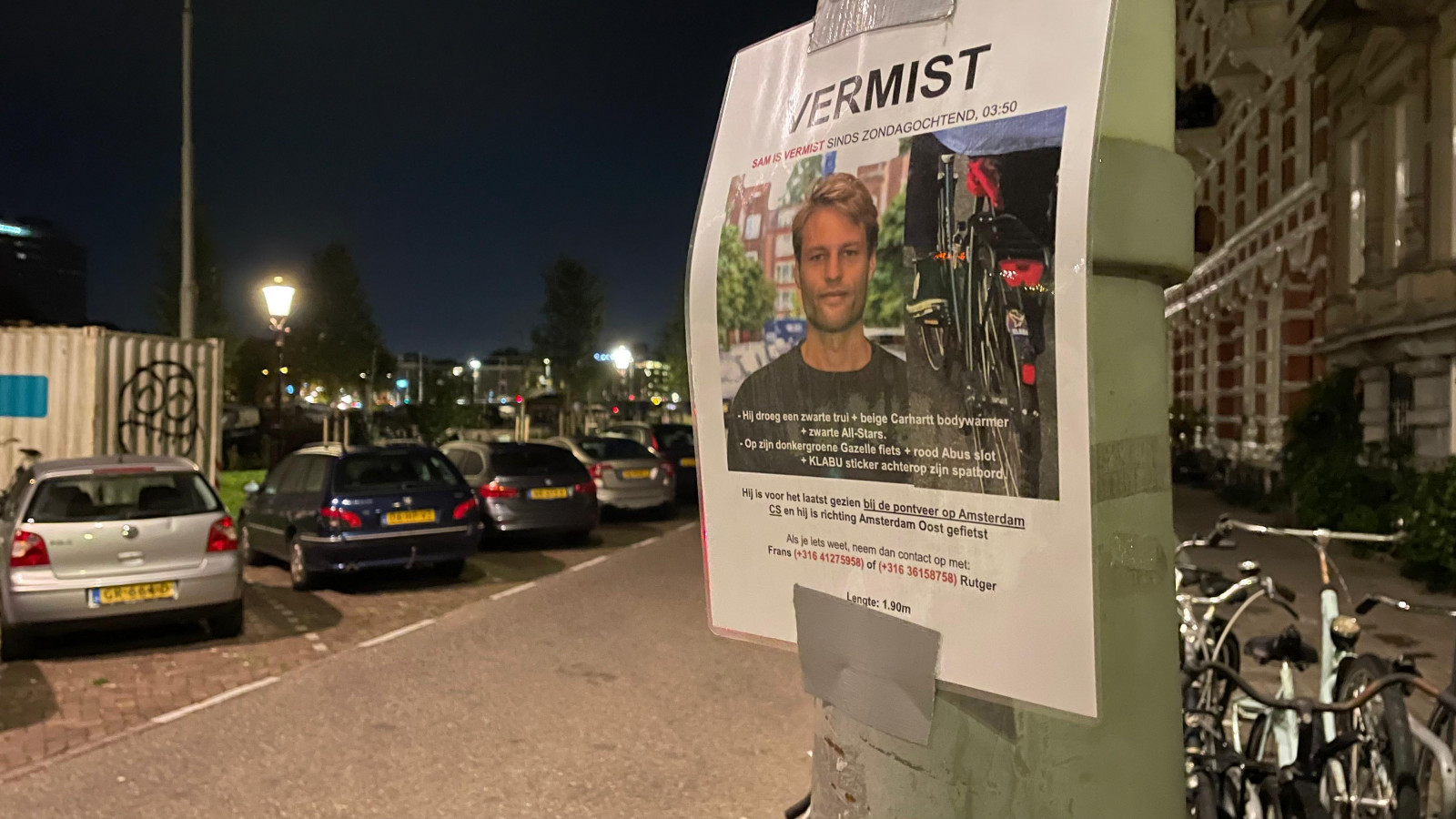 Politie zoekt nu ook in het water naar de vermiste Sam - NH Nieuws