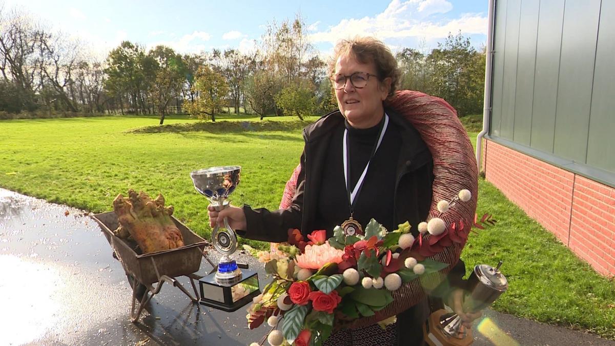Mariëtte kwam, zag en overwon: haar eerste voederbiet wint ...