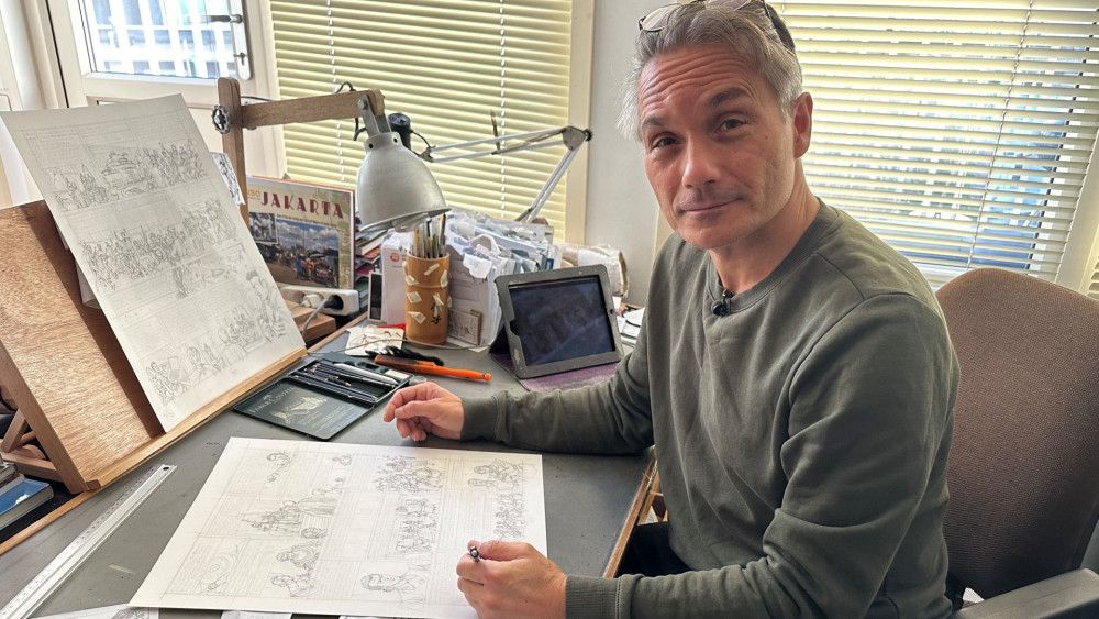 In Frankrijk verkopen de stripboeken van Peter van Dongen als warme ...