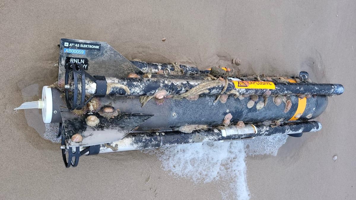 Explosief aangespoeld op strand van Egmond - NH Nieuws