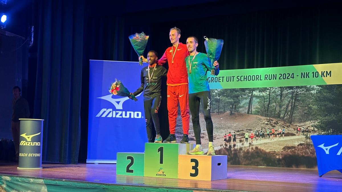 Richard Douma wint NK 10 kilometer