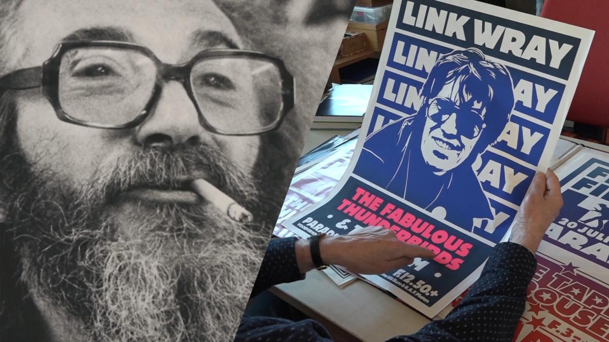 Martin Kaye zeefdrukte in de jaren 70 de posters van Paradiso ...