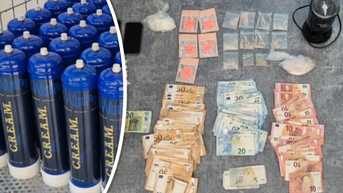 Lachgastanks, cashgeld en drugs: Hilversumse politie doet vangst na tips uit buurt - NH Nieuws