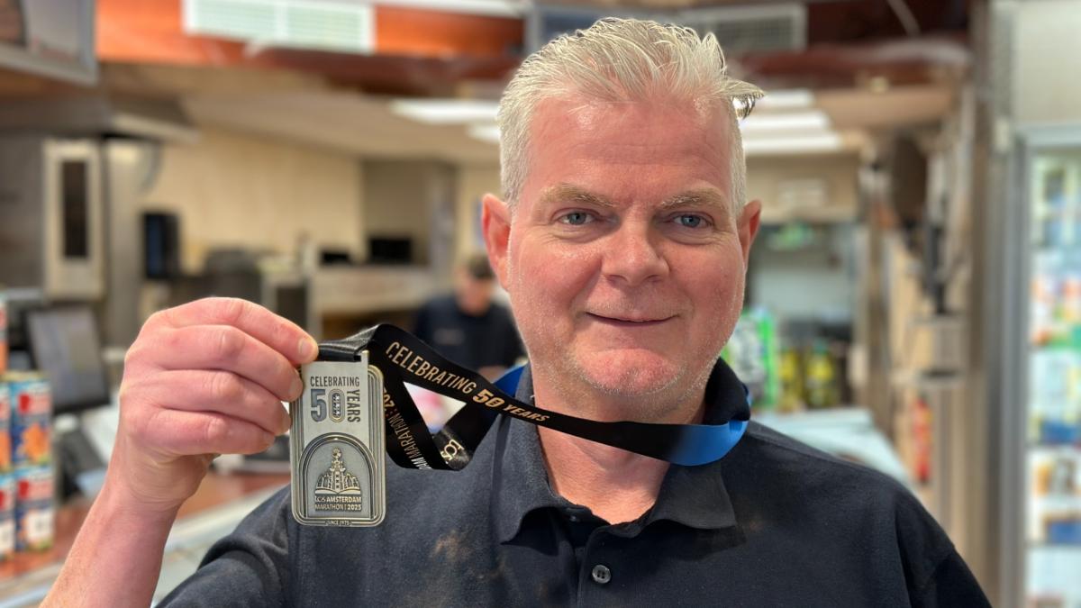Henk flikt het: 30 kilo in 1,5 jaar afvallen én marathon van Amsterdam ...