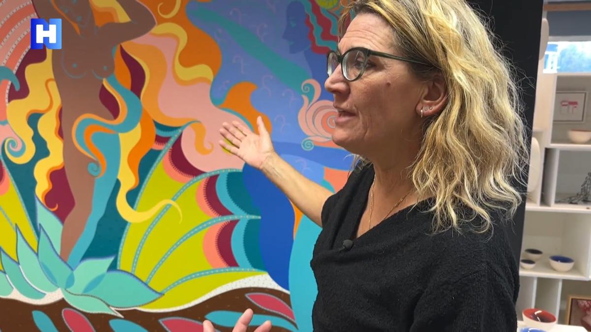 De galerie van kunstenaar Xerxa moet een speeltuin voor volwassenen zijn