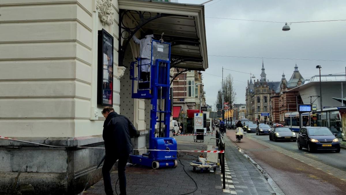 Concertgebouw beklad met rode verf: "Nieuw dieptepunt" - NH Nieuws