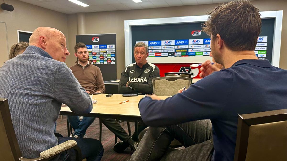 Eerste interview met de nieuwe hoofdtrainer van AZ: "Hoefde niet lang na te denken" - NH Nieuws