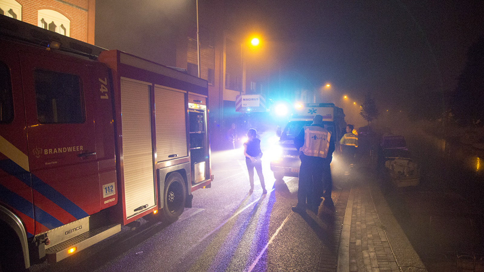 Man gewond bij brand in Haarlem - NH Nieuws